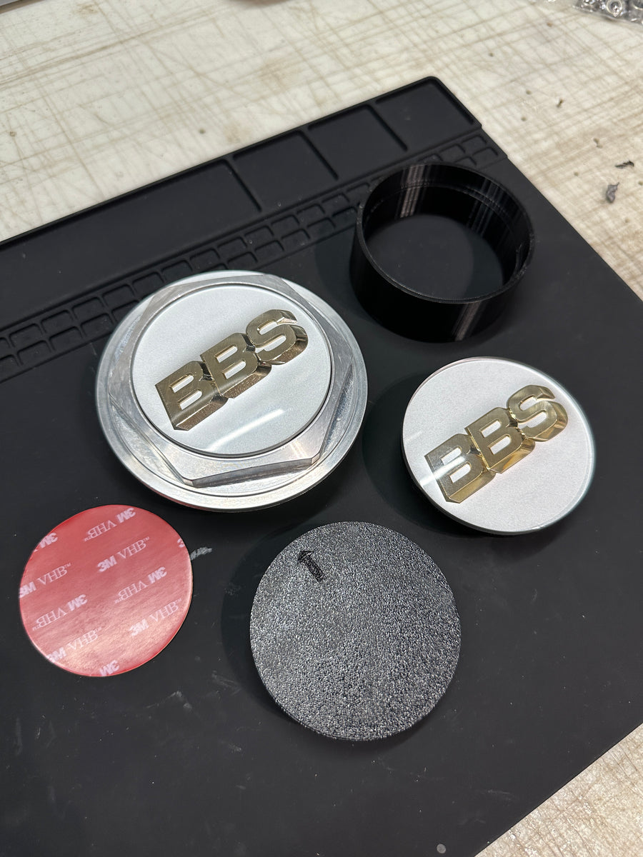 BBS & Rotiform 70mm Floating Center Cap conversion kit – Visual Autowerks