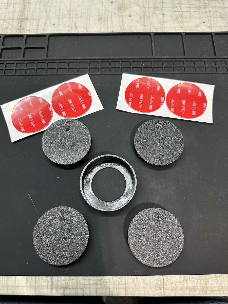 BBS/STI 56mm Floating Center Cap conversion kit – Visual Autowerks