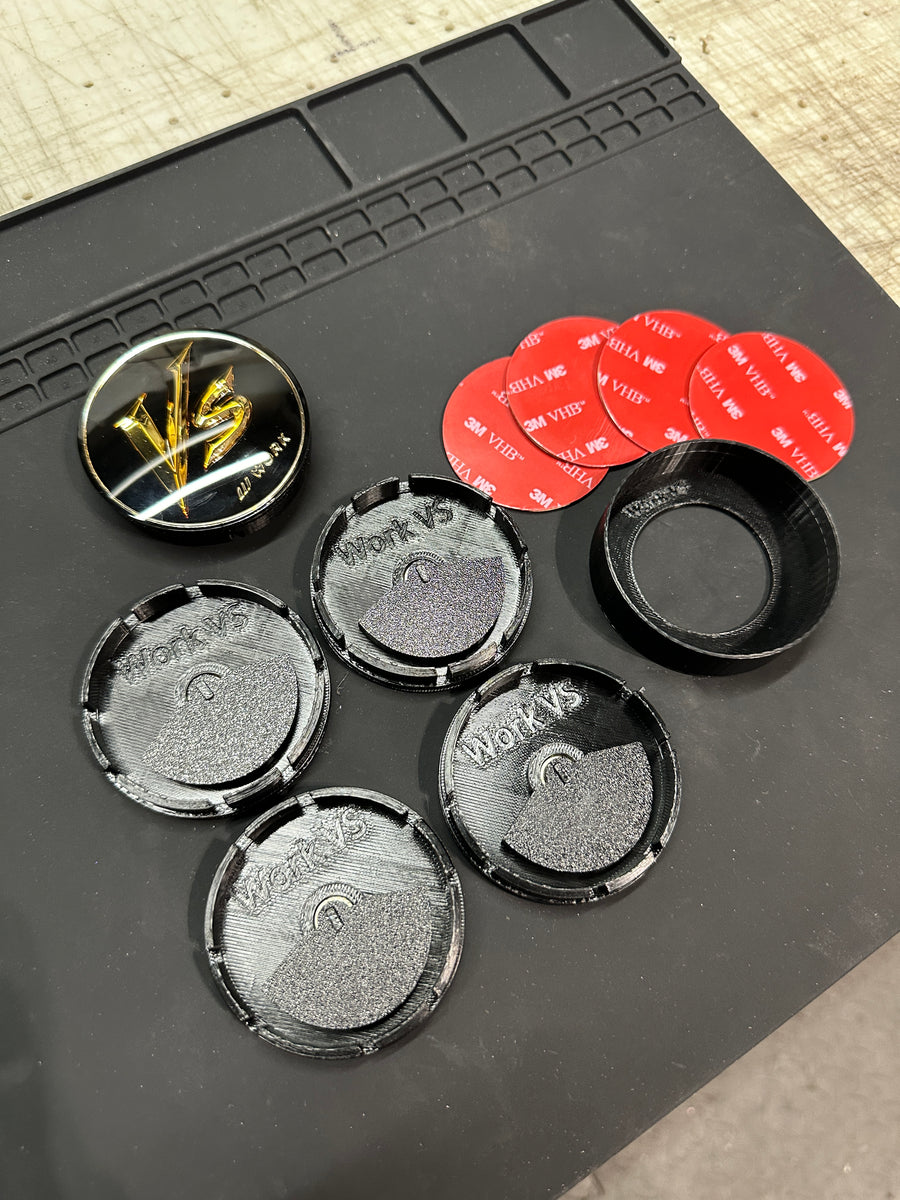 Work VS Floating Center Cap conversion kit – Visual Autowerks