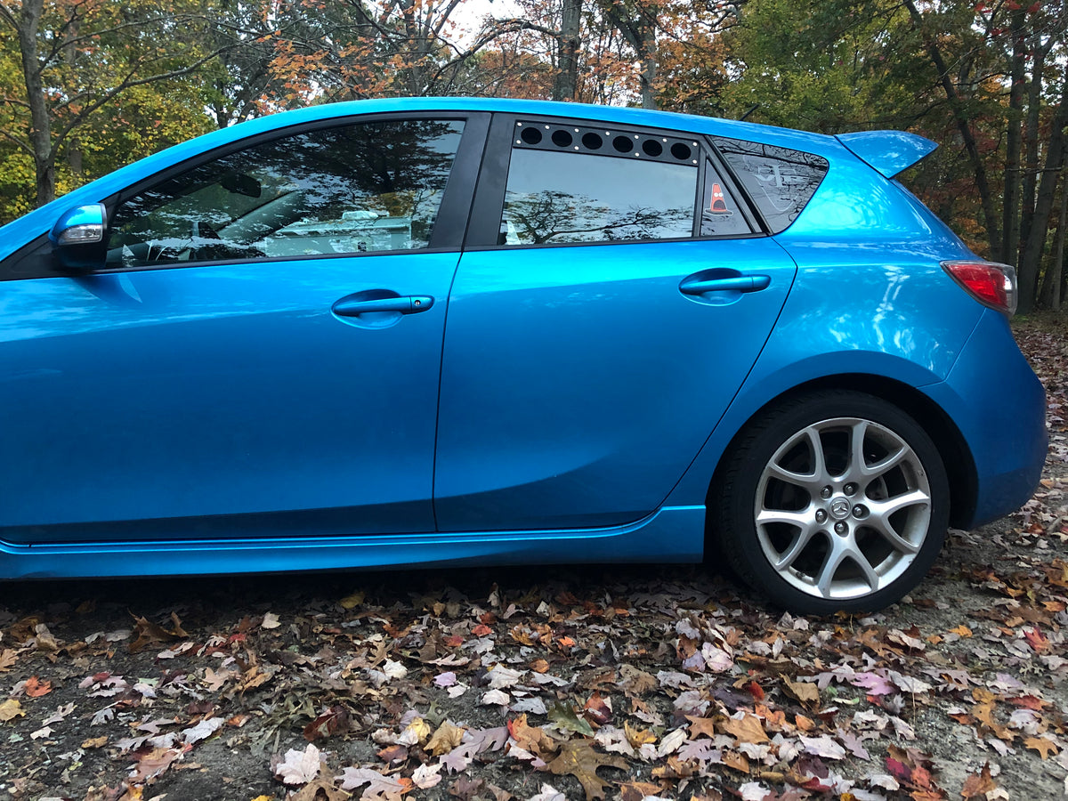 Mazdaspeed 3 2nd Gen window vents – Visual Autowerks
