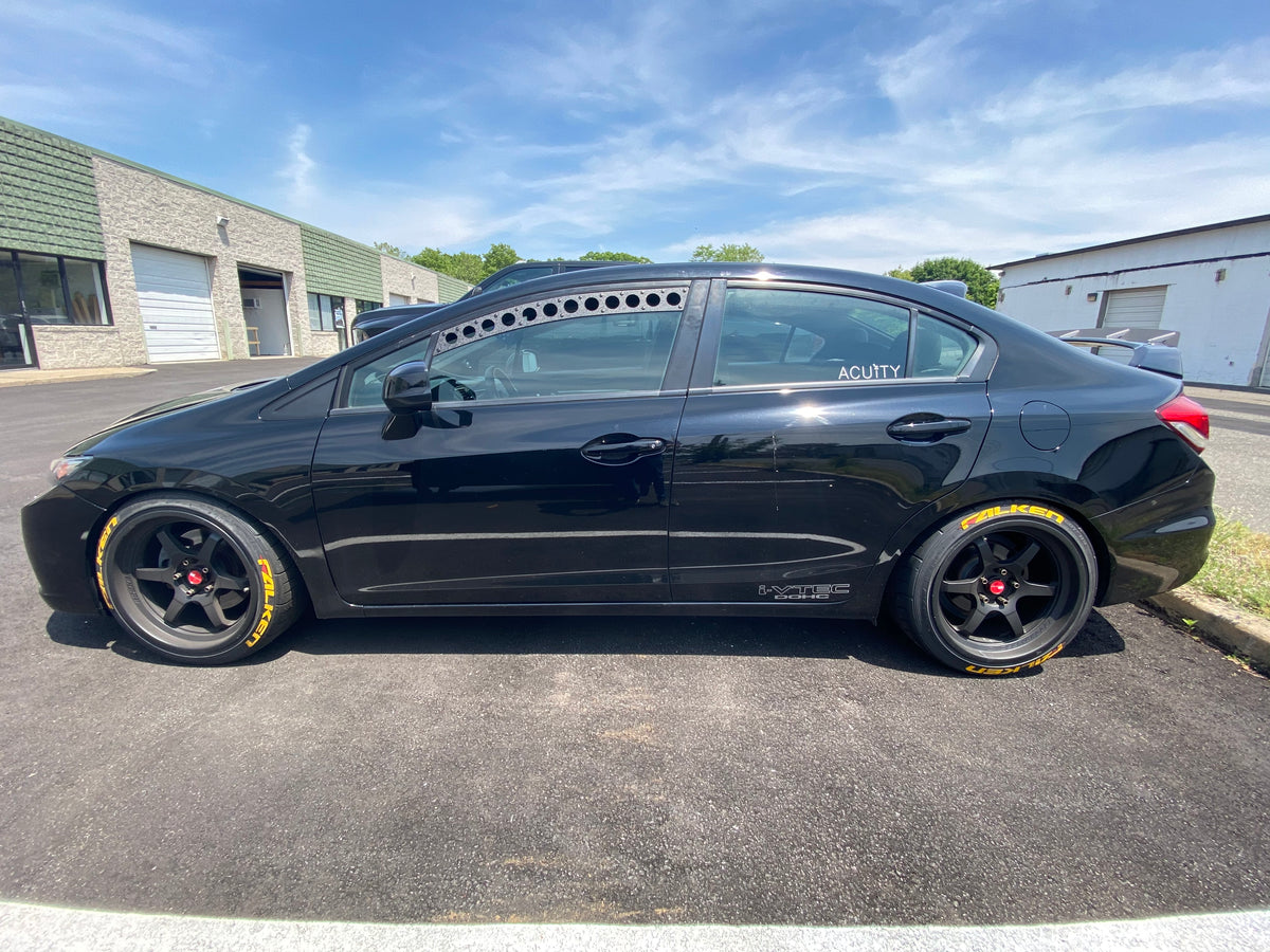 9th Gen Civic Front Window Vents – Visual Autowerks